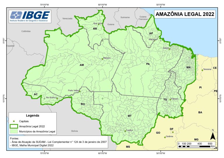 Amazônia Legal: entenda sua importância - FAS - Fundação Amazônia ...