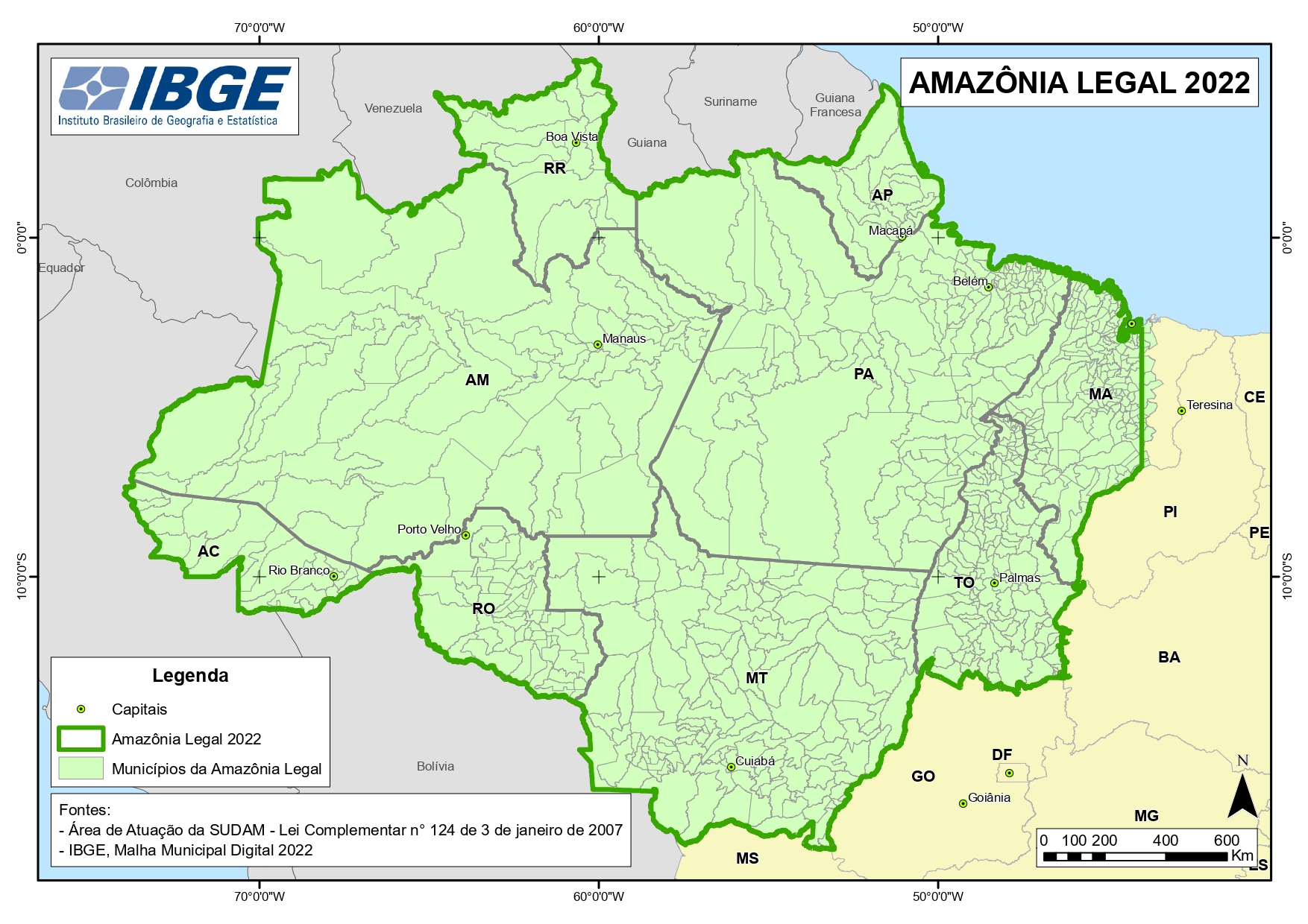 Amazônia Legal: entenda sua importância - FAS - Fundação Amazônia ...